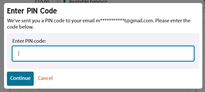 How to make an external transfer